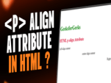 Html Align Attribute Geeksforgeeks Videos