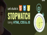 How To Create Stopwatch Using Html Css And Javascript Geeksforgeeks