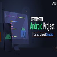 How To Create Android Project By Android Studio Android Tutorial 1 - Artistic Light Background - 8K