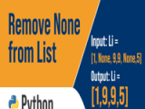 Python Program To Remove None From List Geeksforgeeks Videos