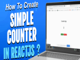 How To Create A Simple Counter Using Reactjs Geeksforgeeks Videos