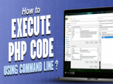 How To Execute Php Code Using Command Line Geeksforgeeks Videos