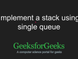 Geeksforgeeks Queue Videos