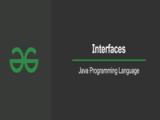 Interfaces Java Programming Geeksforgeeks Videos