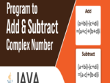 Java Program To Add And Subtract Complex Number Geeksforgeeks Videos