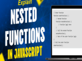 Javascript Nested Functions Geeksforgeeks Videos