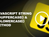 Javascript String Touppercase Method Geeksforgeeks