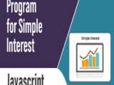 Javascript Program For Simple Interest Geeksforgeeks Videos