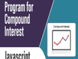 Javascript Program For Calculating The Compound Interest