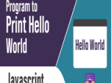 Javascript Program To Print Hello World Geeksforgeeks Videos