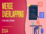 Merge Overlapping Intervals Stack Geeksforgeeks Videos