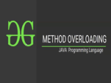 Method Overloading In Java Programming Language Geeksforgeeks Videos