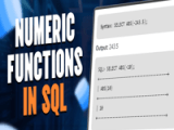 Numeric Functions In Sql Geeksforgeeks Videos
