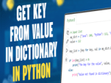 Python Get Key From Value In Dictionary Geeksforgeeks Videos