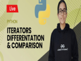 Python Iterators Differentation And Comparison In Python