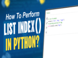 Python List Index Geeksforgeeks Videos