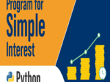 Python Program For Simple Interest Geeksforgeeks Videos