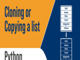 Python Program To Clone Or Copy A List Geeksforgeeks Videos