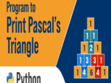 Python Program To Print Pascal S Triangle Geeksforgeeks Videos