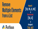 Python Program To Remove Multiple Elements From A List Geeksforgeeks