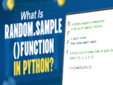Python Random Sample Function Geeksforgeeks Videos
