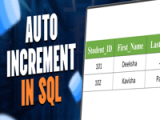 Sql Auto Increment Geeksforgeeks Videos
