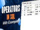 Sql Operators Geeksforgeeks Videos