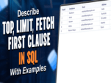 Sql Top Limit Fetch First Clause Geeksforgeeks Videos