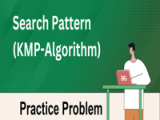 Search Pattern Kmp Algorithm Dsa Practice Problem Geeksforgeeks