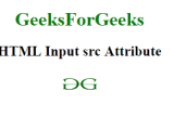 Html Src Attribute Geeksforgeeks