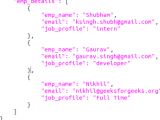Read Write And Parse Json Using Python Geeksforgeeks