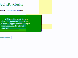 Jquery Ui Toggleclass Method Geeksforgeeks
