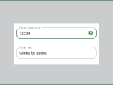 How To Use Material Text Input Layout In Android Geeksforgeeks