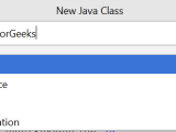 How To Create Classes In Android Studio Geeksforgeeks