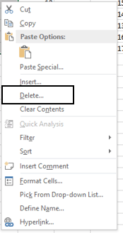 How to Delete Blank Columns in Excel? - GeeksforGeeks (2025)