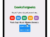 How To Create Countdown Timer Using React Native Geeksforgeeks