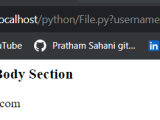 Get And Post In Python Cgi Geeksforgeeks