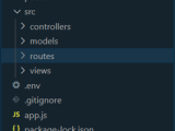 Folder Structure For A Node Js Project Geeksforgeeks