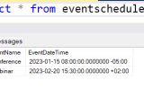 Sql Server Datetimeoffset Data Type Geeksforgeeks
