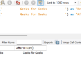 Sql Rtrim Function Geeksforgeeks