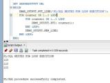 Nested Loops Oracle