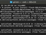 Install Flask Sqlalchemy With Pip Geeksforgeeks