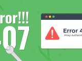 How To Fix Http Error 407 Geeksforgeeks