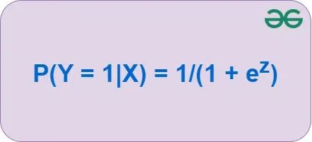 Binary Logistic Regression | GeeksforGeeks