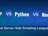 Php Vs Python Vs Node Js Best Server Side Scripting Language