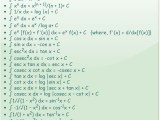 Integration Formulas Exponential Integration Formulas Geeksforgeeks