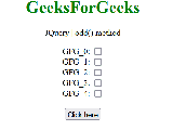 Jquery Odd Method Geeksforgeeks