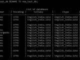 Postgresql Rename Database Geeksforgeeks