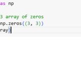 How To Create Array Of Zeros Using Numpy In Python Geeksforgeeks