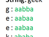 Baconian Cipher Geeksforgeeks